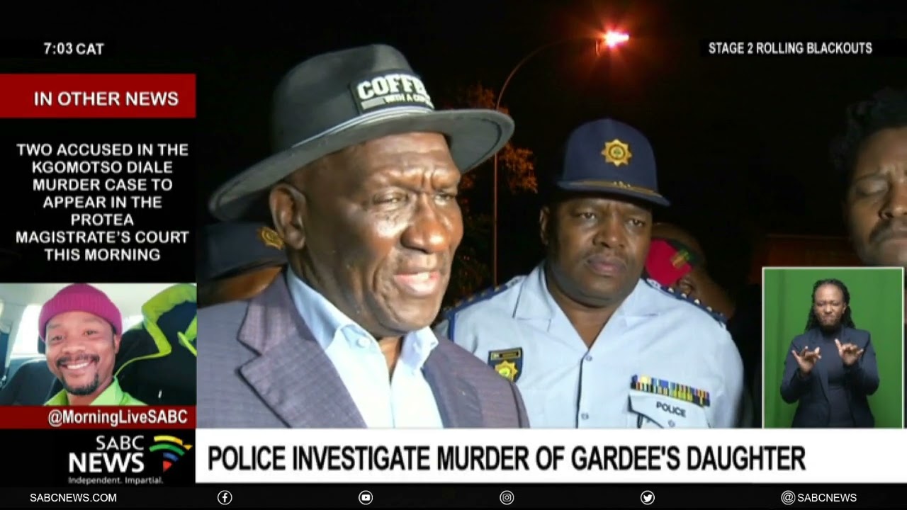 Police investigate murder of Gardee's daughter - YouTube
