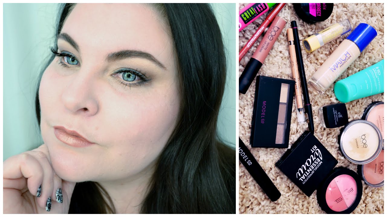 100% Aussie Drug Store Makeup - Part 2 - Face! - YouTube