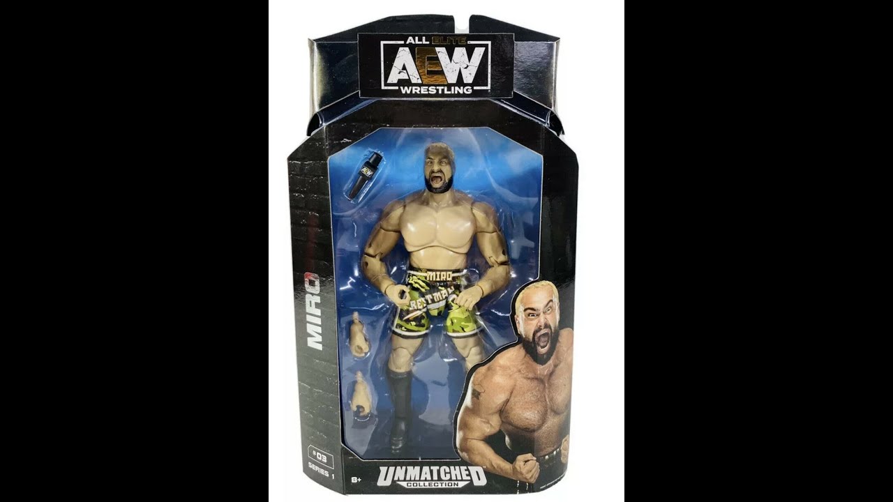Unboxing AEW Unmatched Collection Series 1 Miro Figure - YouTube