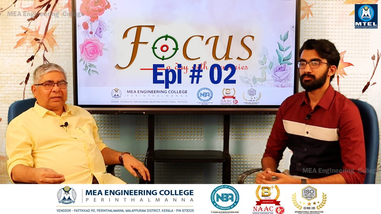 FOCUS a day with memories# MEA engineering college# - YouTube