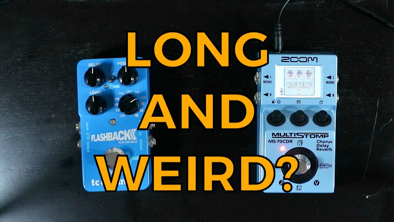 Zoom MS-70CDR vs. TC Electronic Flashback 2 - In-Depth Delay Shoot-Out ...