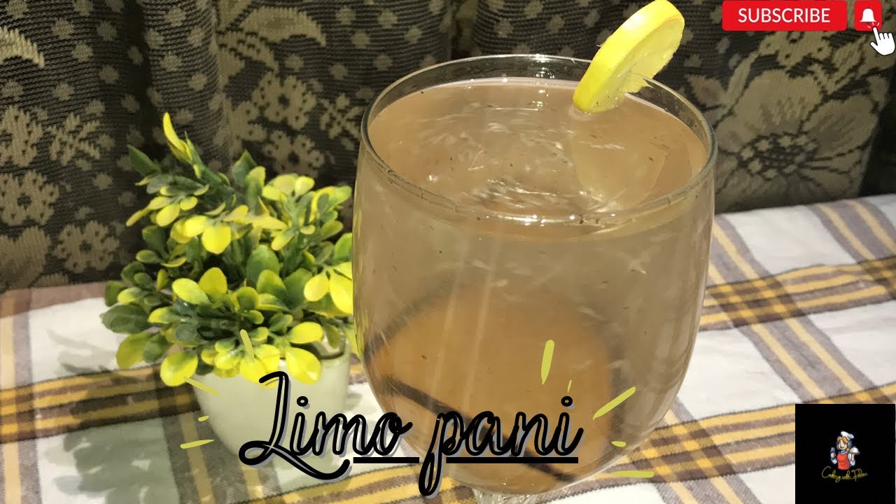 Refreshing Limo Pani | لیموں پانی | Street style Nimbu shikanji by fida ...