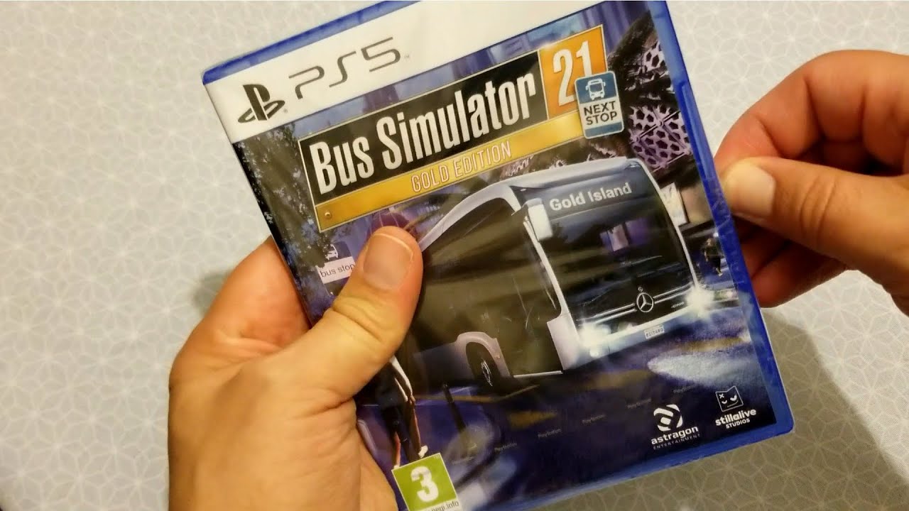 UNBOXING BUS SIMULATOR 21 NEXT STOP PS5 (GOLD EDITION) - YouTube