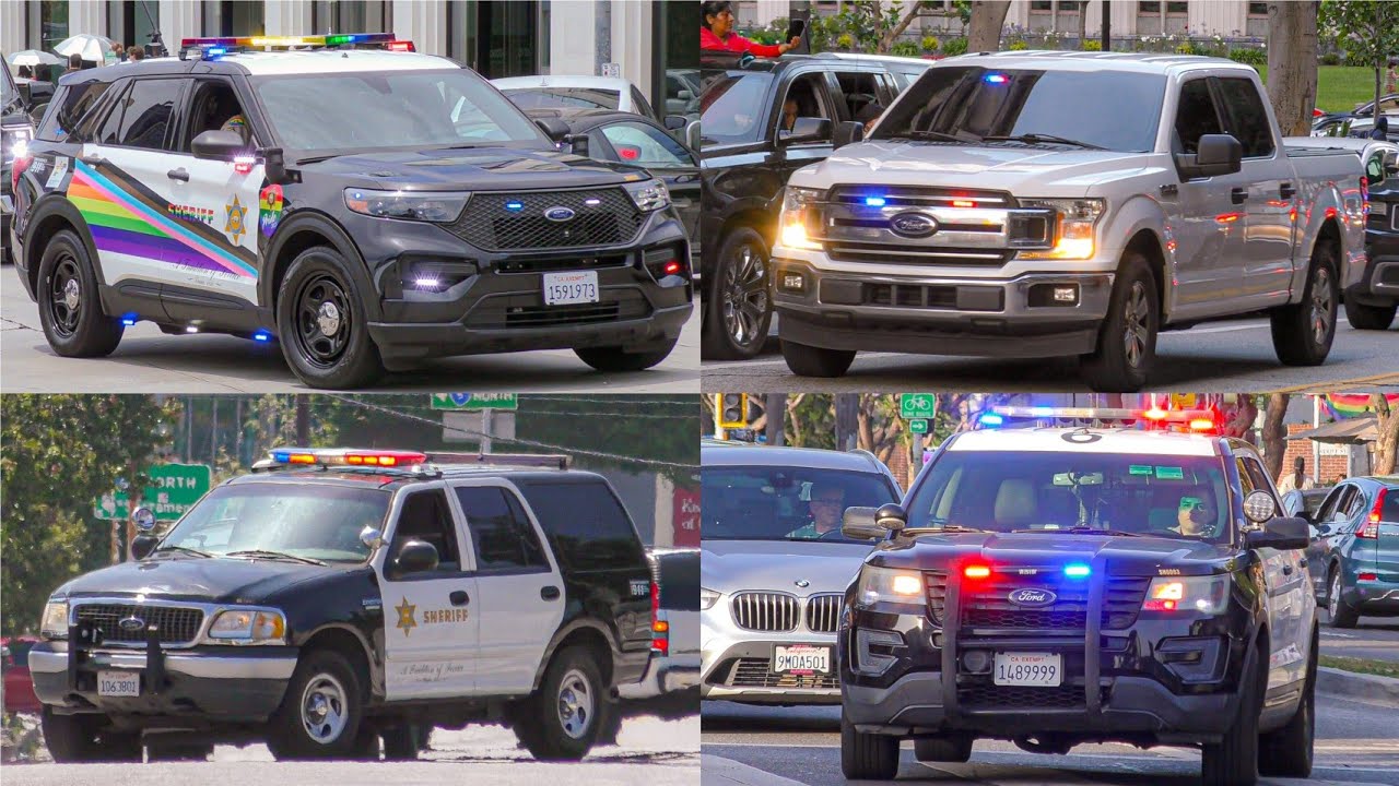 LASD Responding Code 3 - YouTube