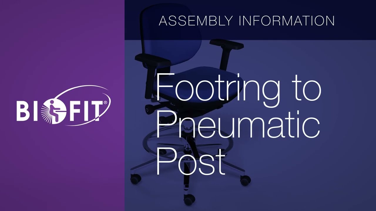 BioFit Seating AFP Footring Assembly Demonstration - YouTube