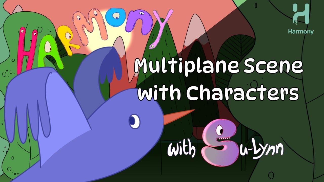 Multiplane Scene with Characters | Toon Boom Harmony Tutorial - YouTube