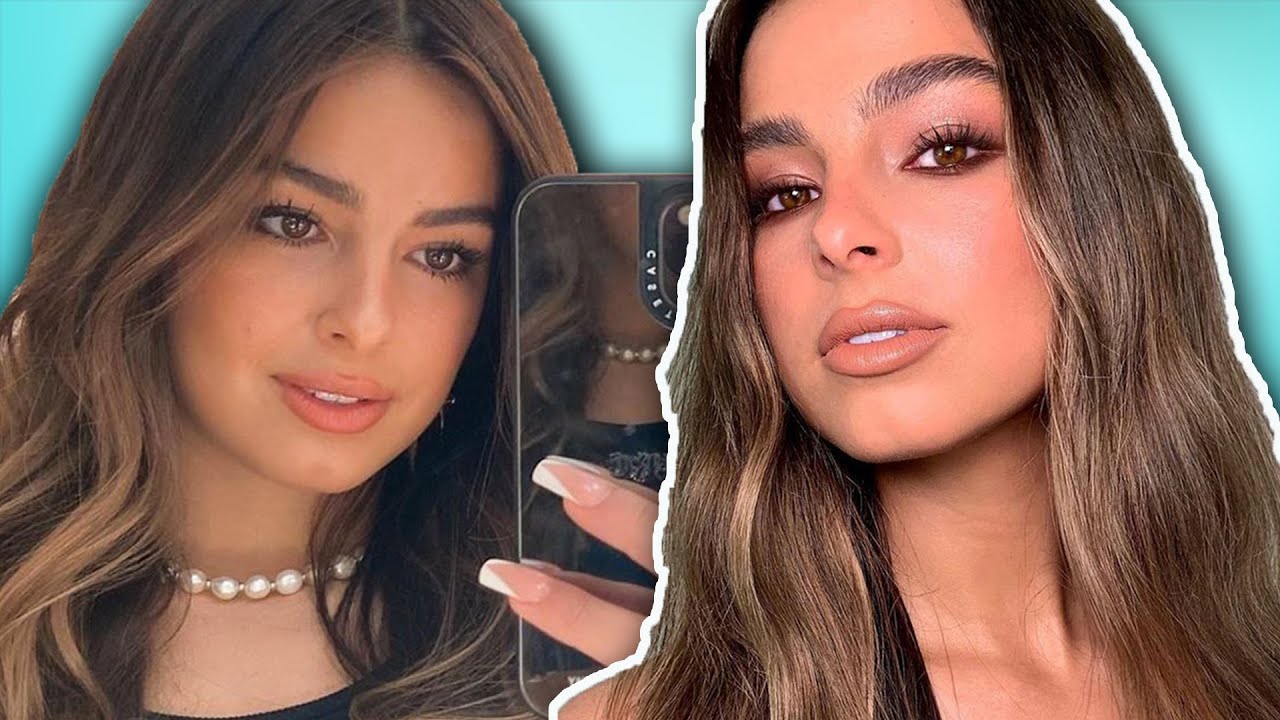 Addison Rae's Perfect Beach Waves WITHOUT Hot Tools! | Hollywire - YouTube