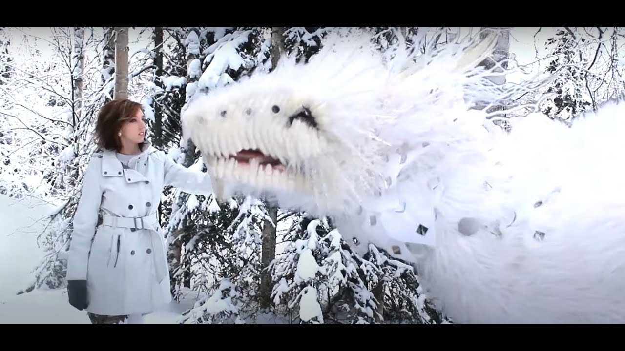 Blinking Life Sized Winter Dragon No Robotics Woodsplitter Lee Cross YouTube Blinking Life Sized Winter Dragon No Robotics Woodsplitter Lee Cross YouTube