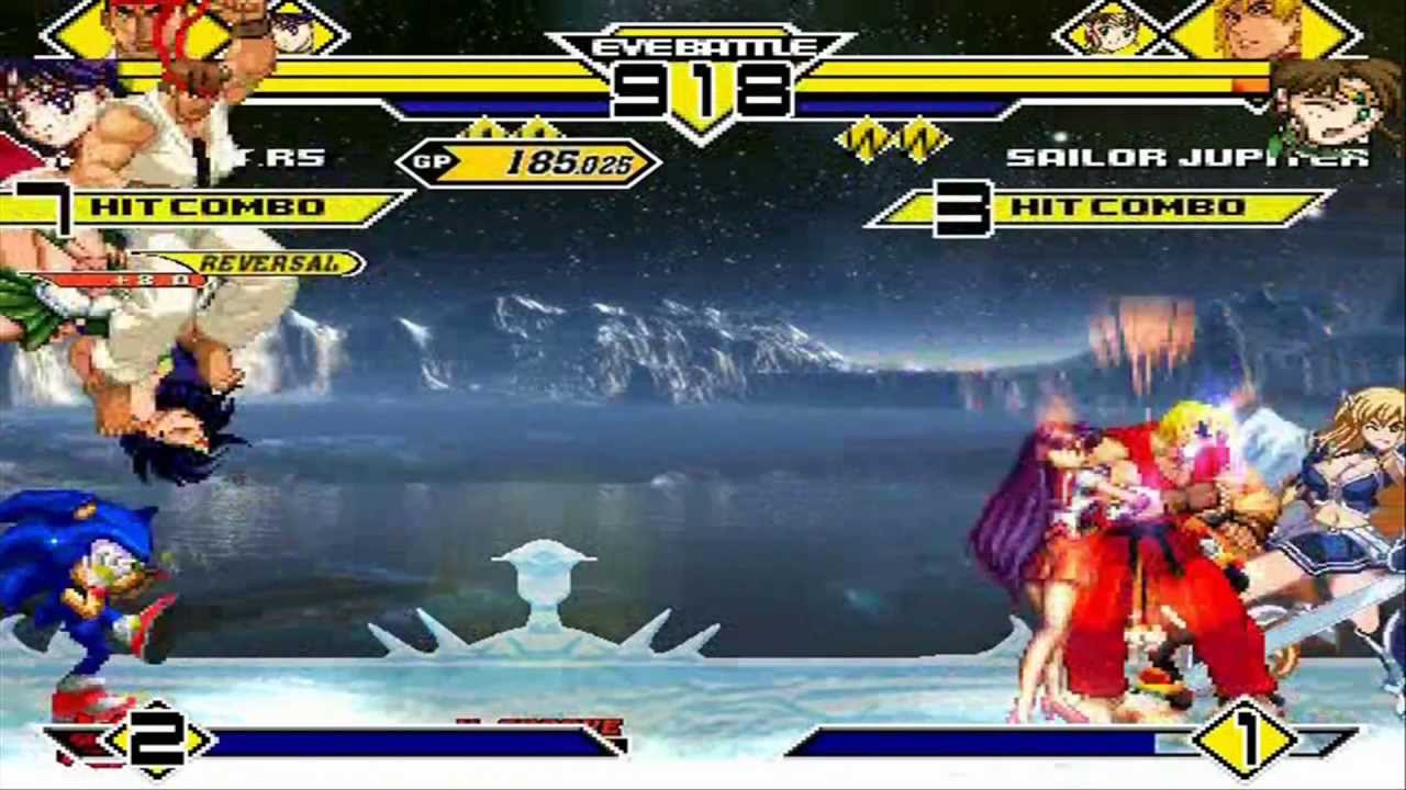 Team CVS Ryu vs Team CVS Ken 4v4 Patch MUGEN 1.0 Battle!!! - YouTube