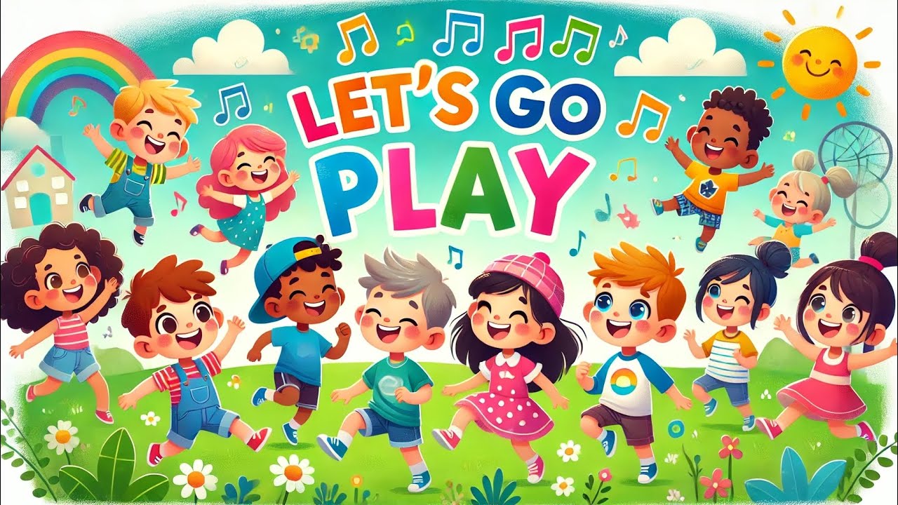 Let's Go Play! Toddler Sing-along Song! {Lyrics} - YouTube