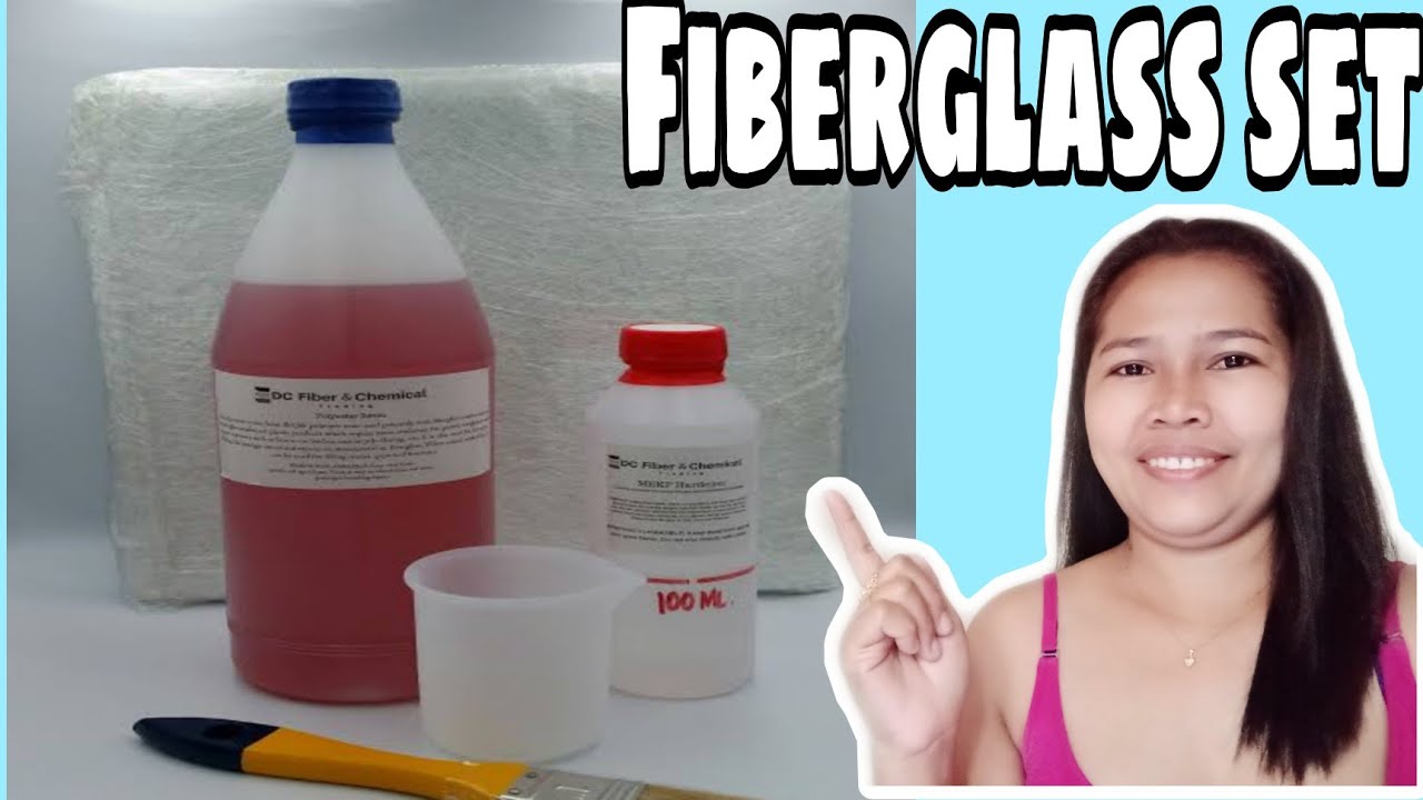 Unboxing Fiberglass set || Lazada Fiberglass with Hardener and Resin ...