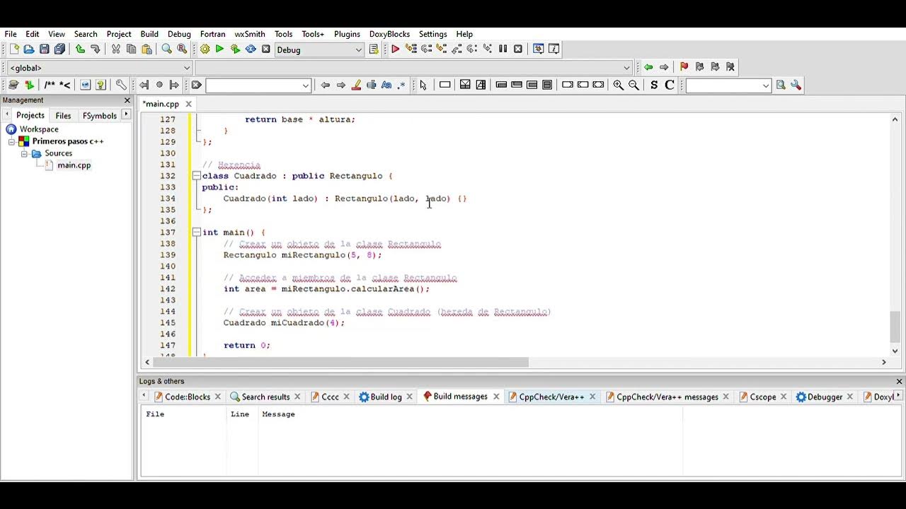 Primeros pasos c++ Code Blocks - YouTube