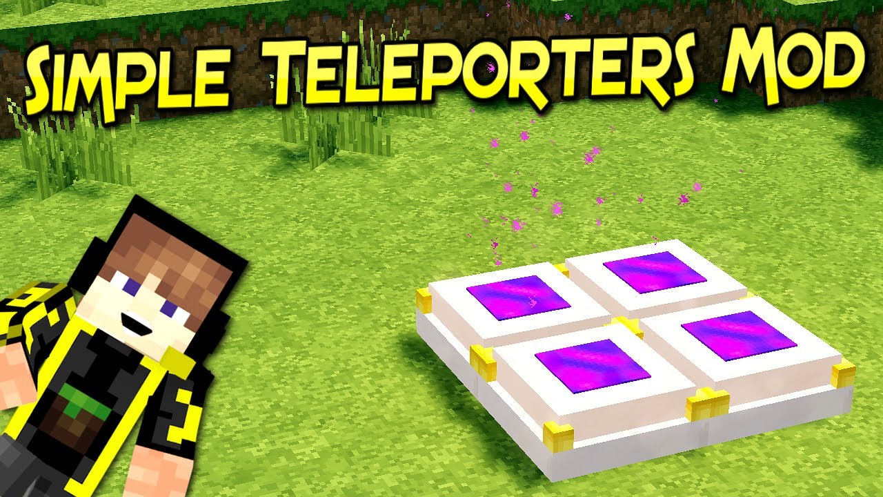 Simple Teleporters Mod| Teleportate De Una Forma Sencilla | Minecraft 1 ...
