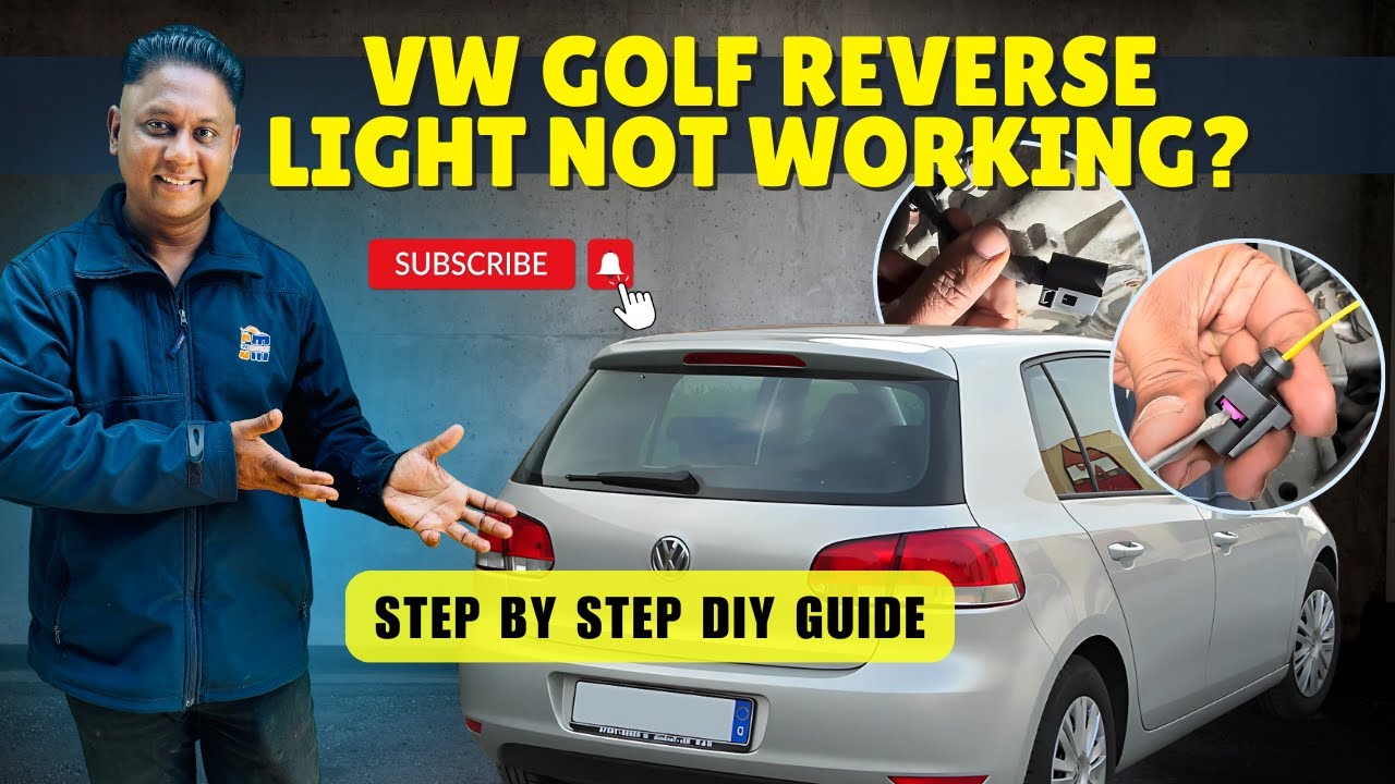 VW Golf Reverse Light Not Working? Reverse Light Switch Replacement ...