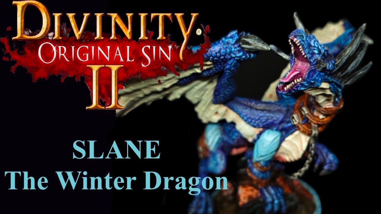 This is the FASTEST way to Speed Paint Slane the Winter Dragon ...