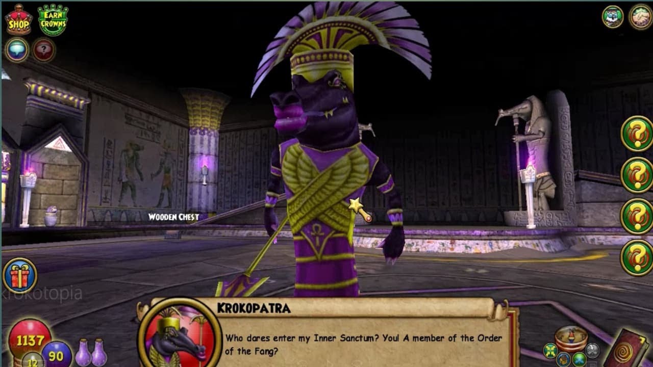 Wizard101: Defeating Krokotopia's Final Boss Krokopatra 2020! - YouTube