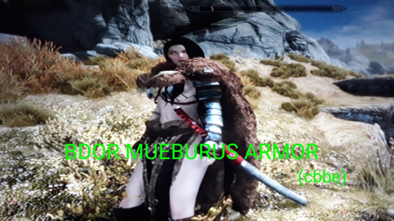 SKYRIM BDOR MUEBURUS ARMOR (CBBE ) - YouTube