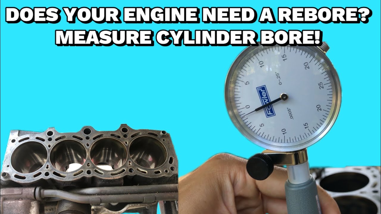 How to Check If Your Engine Needs a Rebore with a Dial Bore Gauge - YouTube