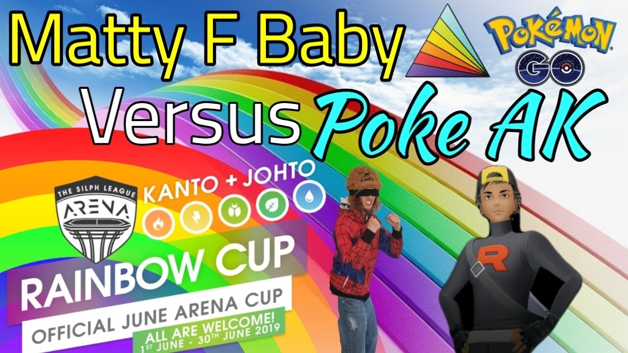 Rainbow Cup Battles Vs Poke Ak Pokemon Go Pvp Showdown Youtube