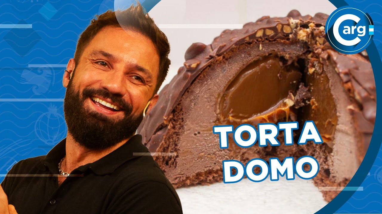 RECETA DE TORTA DOMO DE CHOCOLATE - YouTube