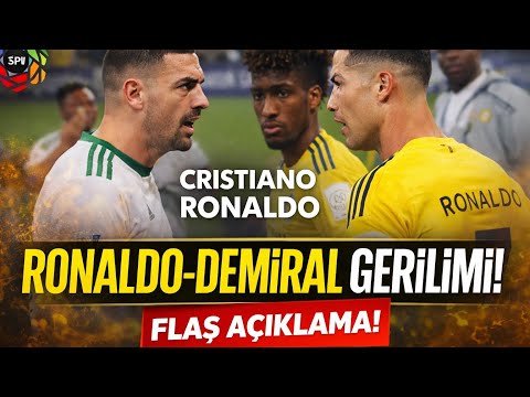 Ronaldo’dan Sert Tepki! Demiral ile Gerginlik 🔥 #ronaldo #suudiarabistan #futbol 