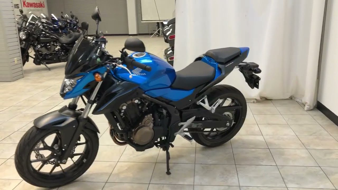 2018 Honda CB500F - YouTube