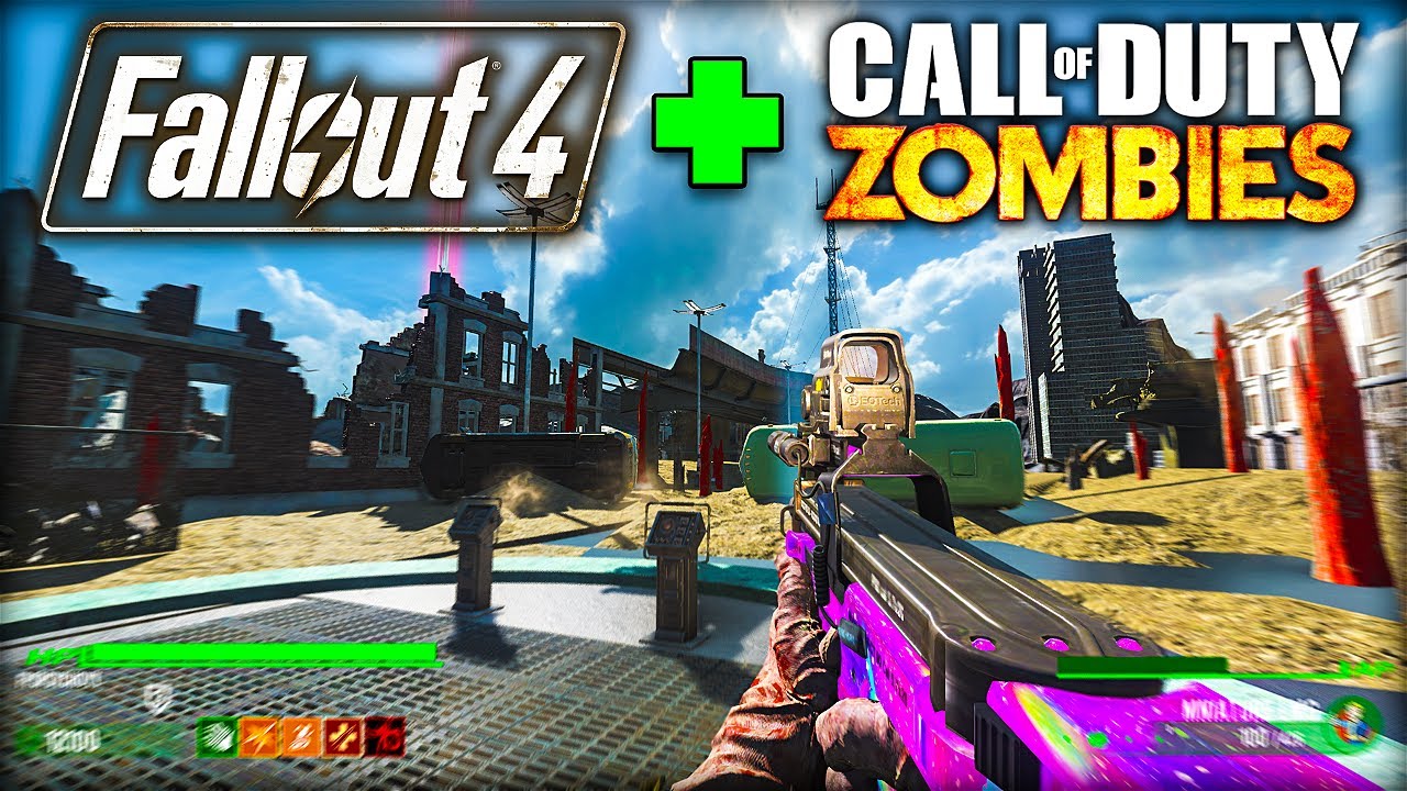 The FALLOUT 4 Zombies Map... (Black Ops 3) - YouTube