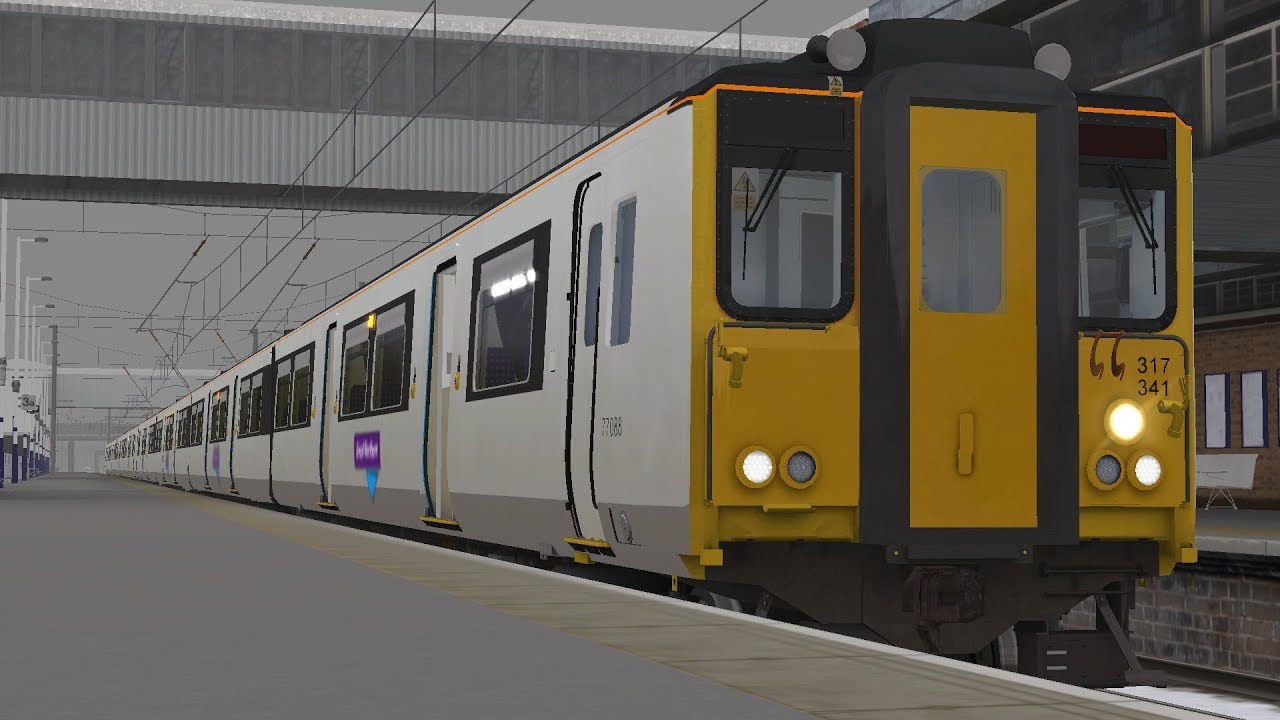 Train Simulator 2018 - Class 317 - Peterborough to Hitchin - YouTube