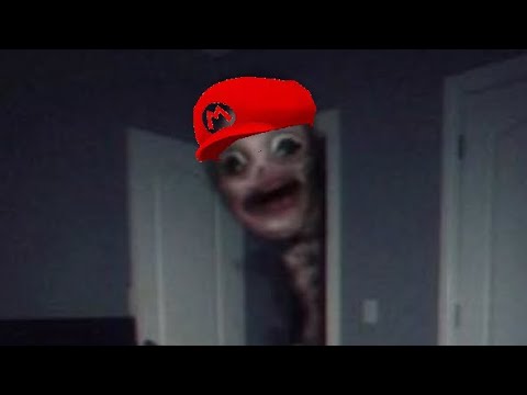 Unnerving images with Mario music - YouTube