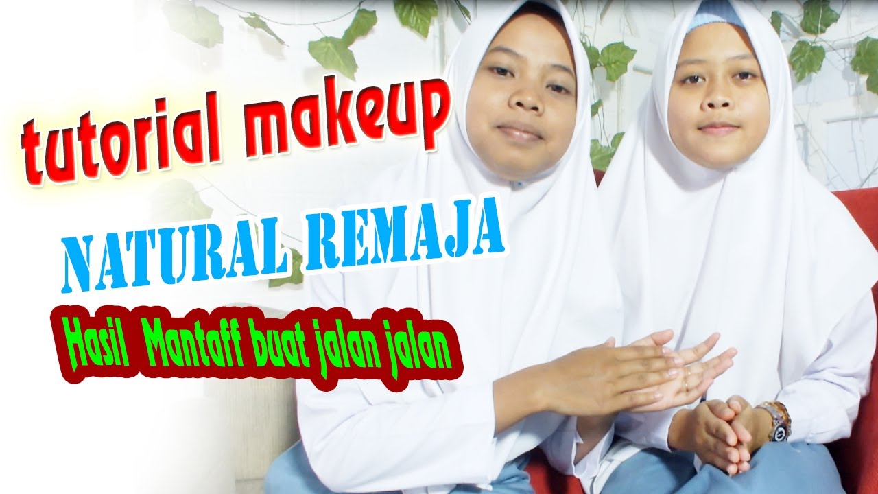 tutorial makeup Sederhana jalan jalan | natural remaja - YouTube