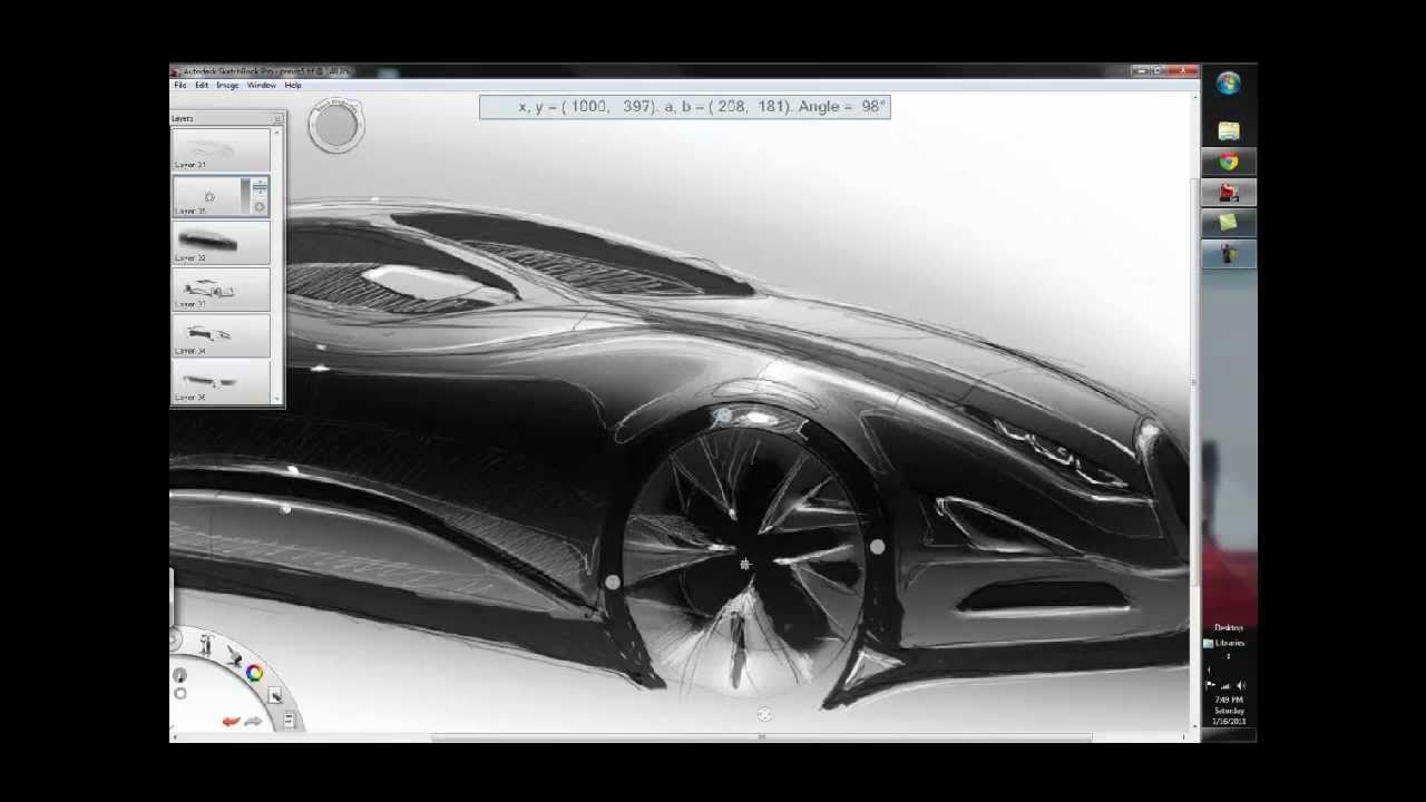 Autodesk Sketchbook Pro tutorial - YouTube