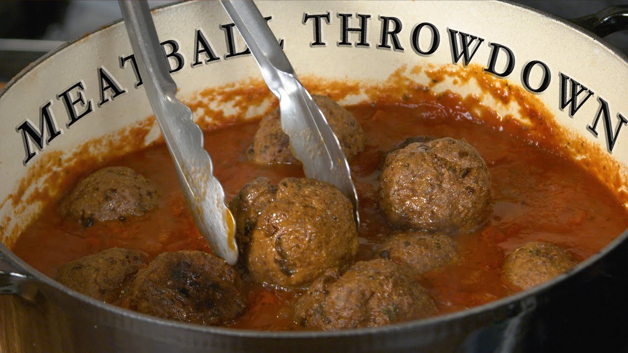 Meatball Recipe Good Enough To Win A Throwdown ? - YouTube