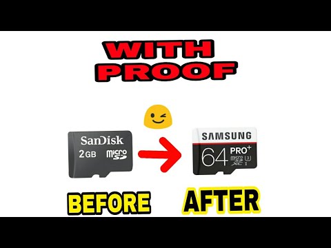 how to Increase memory card size 2017 updated