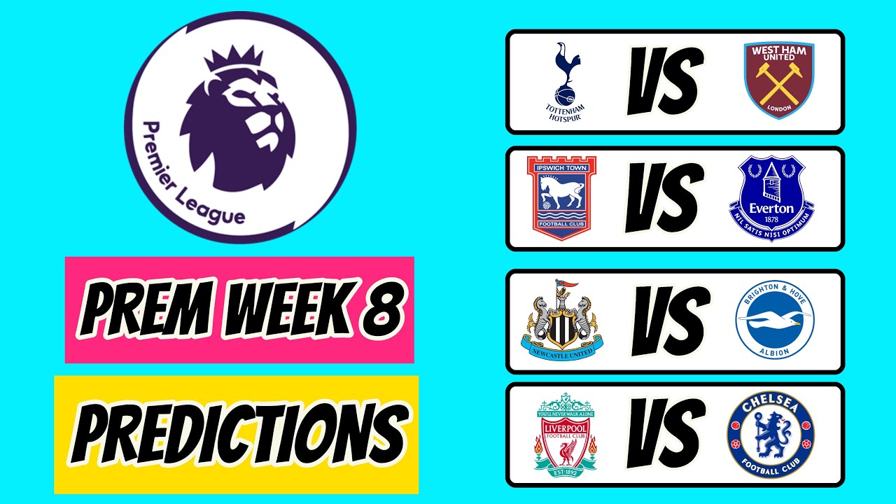 Prem Week 8 Predictions !!! - YouTube