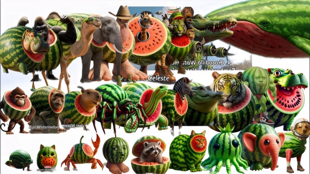 FAMILY WATERMELON BRAINROT 🍉💥 | Full Watermelon Creatures Evolution (0 ...