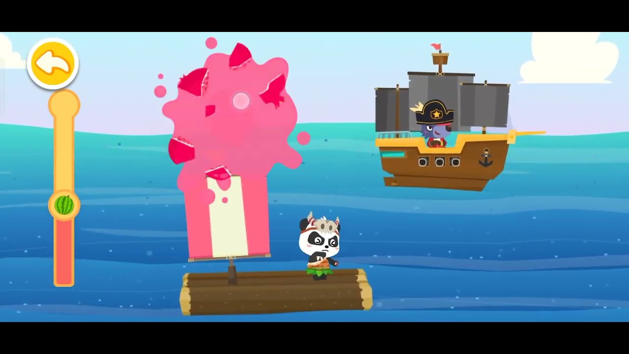 Game anak - Bermain mengendarai perahu kayu - YouTube