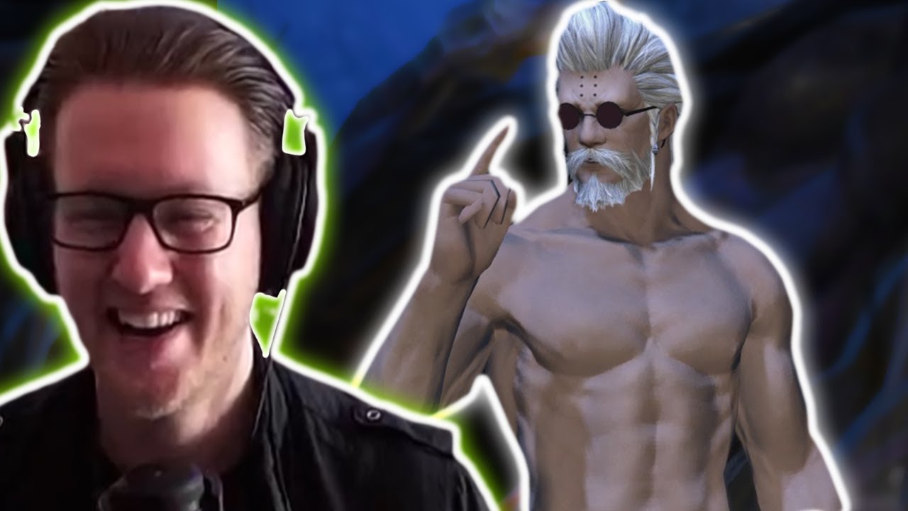 NEW PLAYER To FINAL FANTASY XIV Meets GODBERT AND RUBS OIL ON HIM ...