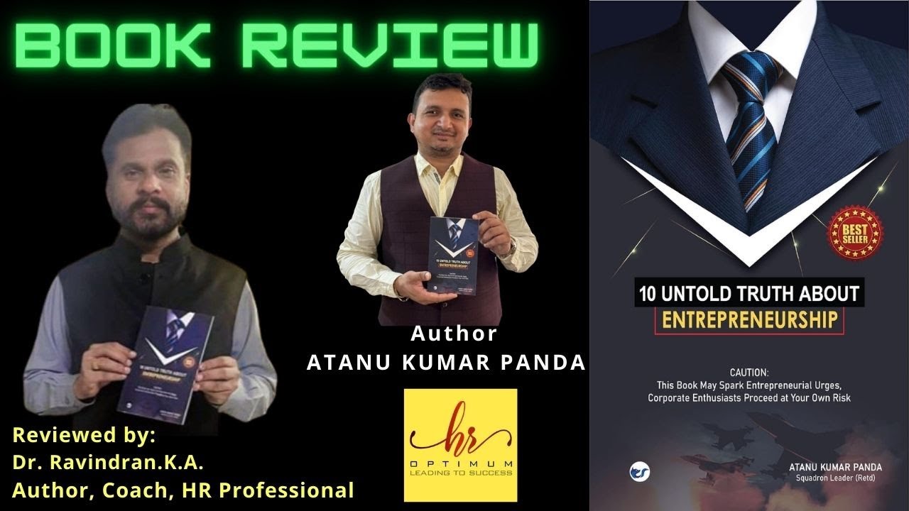 Book Review | 10 UNTOLD TRUTH ABOUT ENTREPRENEURSHIP | ATANU KUMAR ...