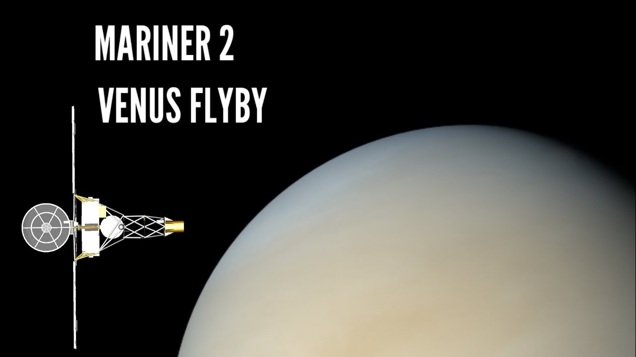 Mariner 2 - Venus Flyby - YouTube