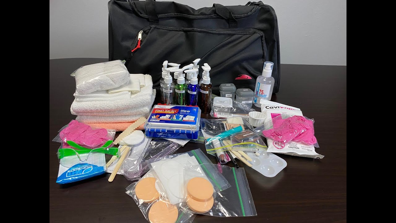 Complete State Board exam kit for the Georgia esthetics exam. - YouTube