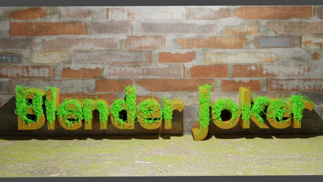 Blender - Vine Text Animation - YouTube