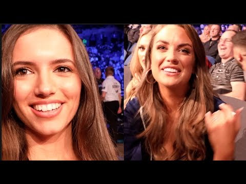 MATCHROOM RING GIRLS JENNIFER McSWEEN & LAURA STANFORD HIJACK IFL TV ...