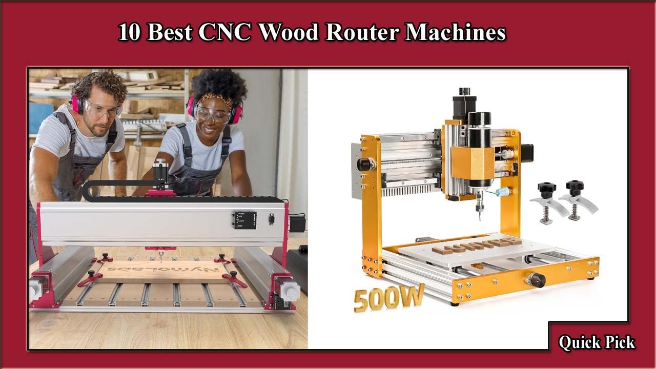 10 Best CNC Wood Router Machines | Best CNC Wood Router Machines - YouTube