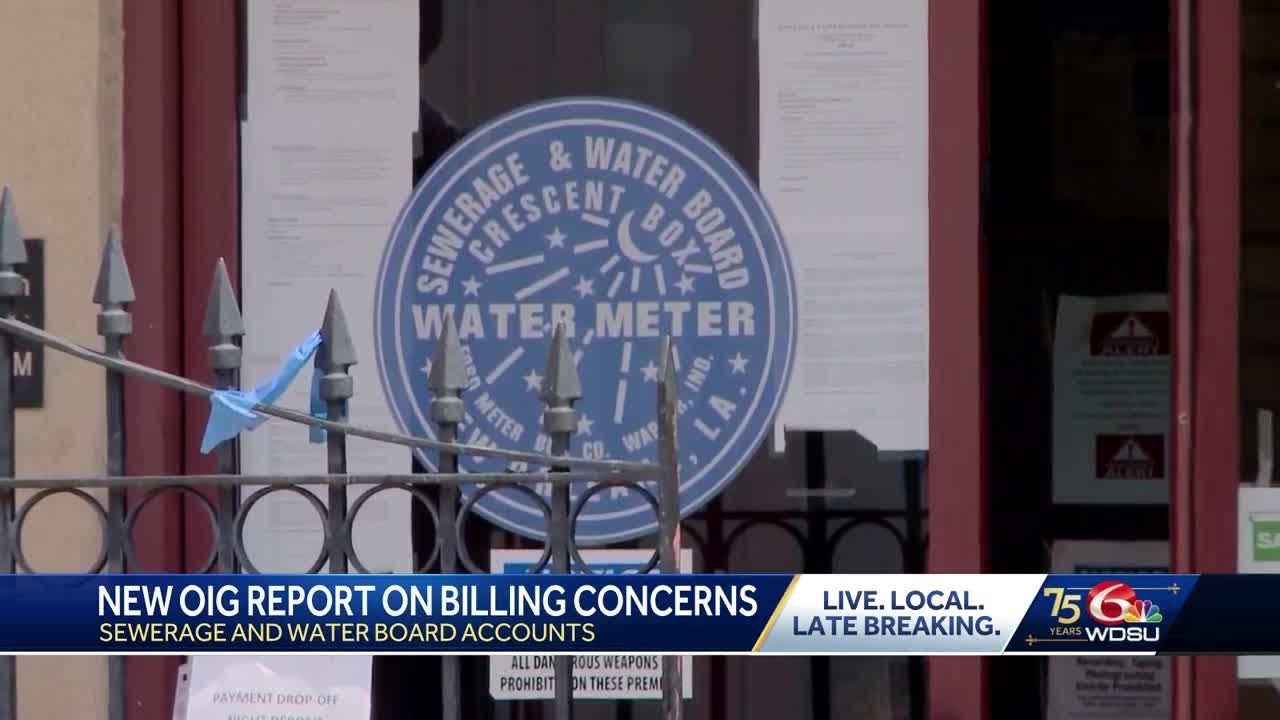 New OIG report on SWBNO billing concerns - YouTube