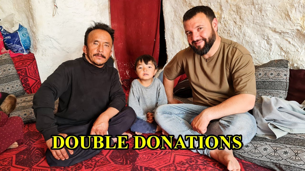 Super and Double Donations to Twin Family Before Eid-Al-Adha | Eid Preparation | Subtitles ...