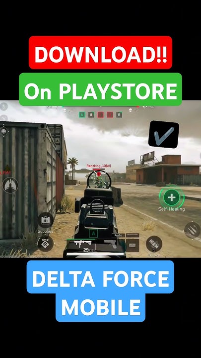 Play DELTA FORCE MOBILE 😃 Now on PlayStore - YouTube