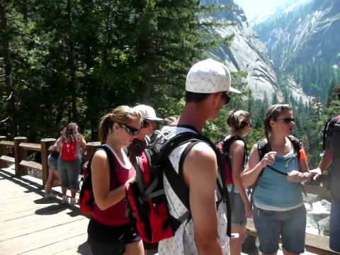 Yosemite - Vernal Falls Bridge - YouTube