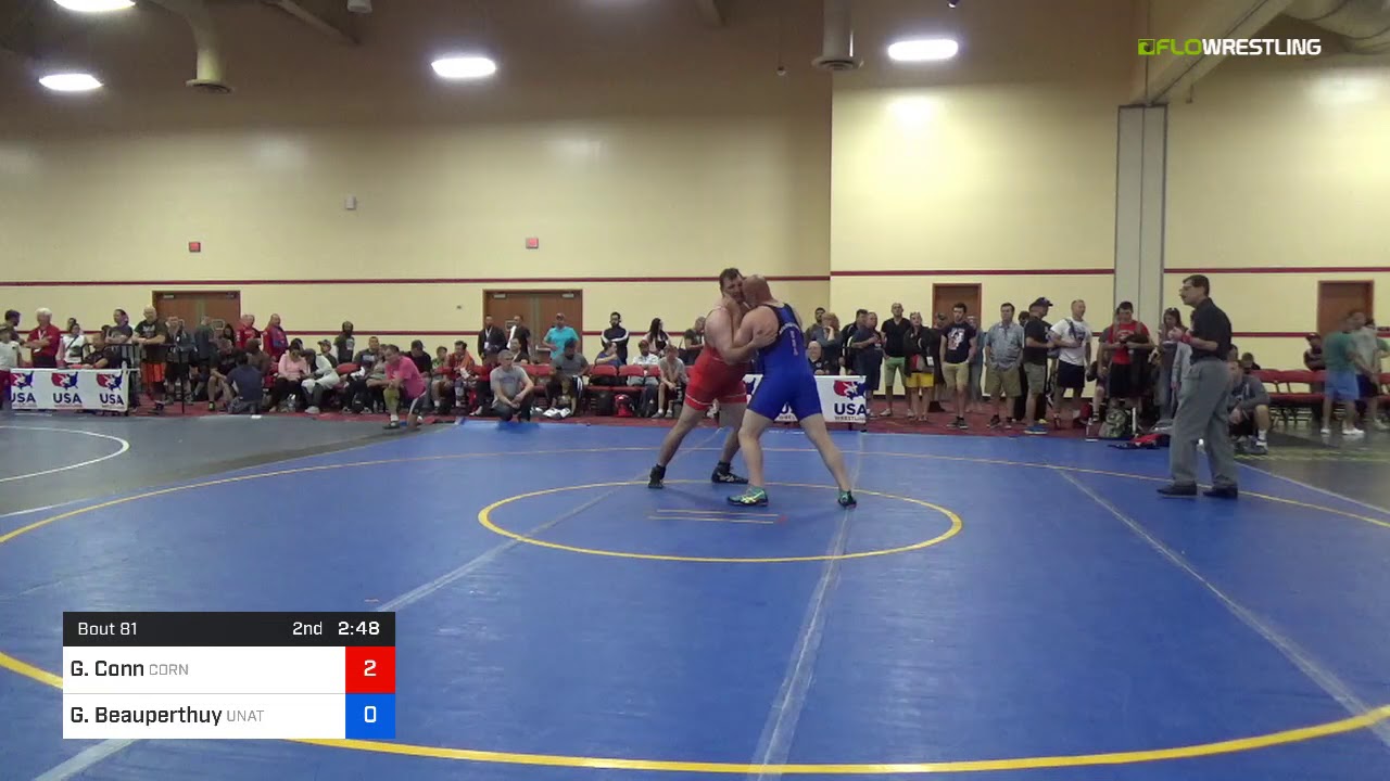 2018 Marine Corps US Open/Masters C Greco Roman 130 RR Rnd 2 - Greg ...