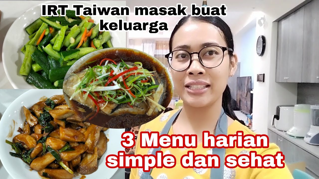 Masak harian 3 menu simple - YouTube