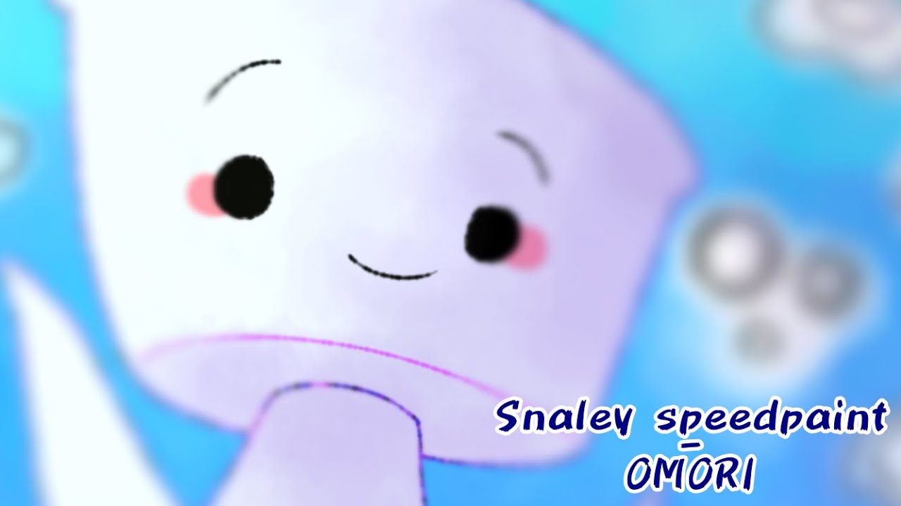 Snaley speedpaint (because he deserves one) - Omori - YouTube